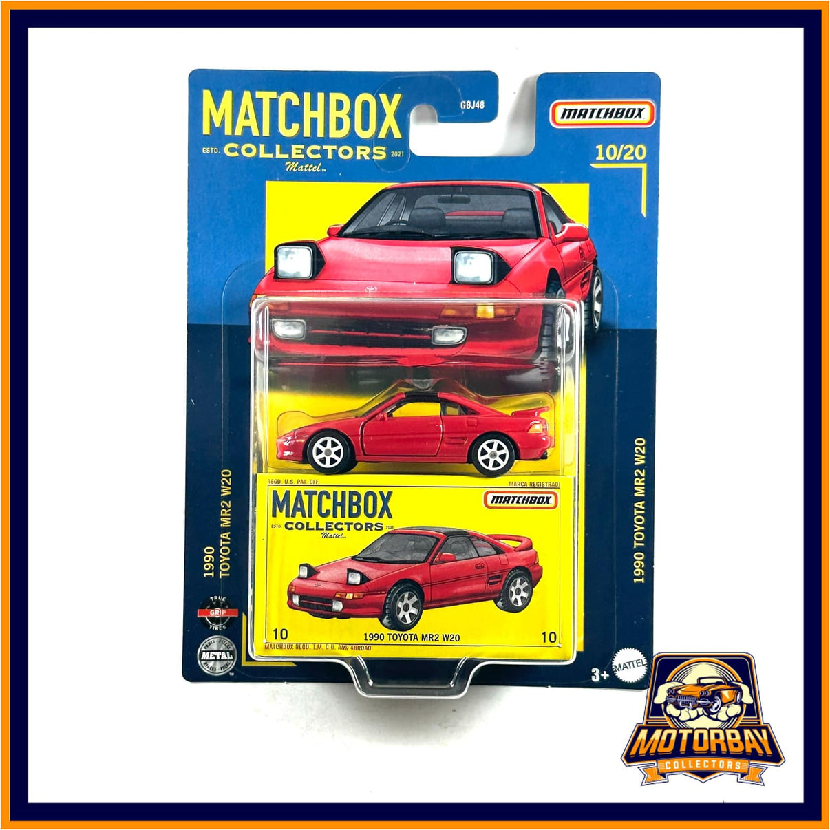 Matchbox 1/64 1990 Toyota MR2 – Motorbay Collectors